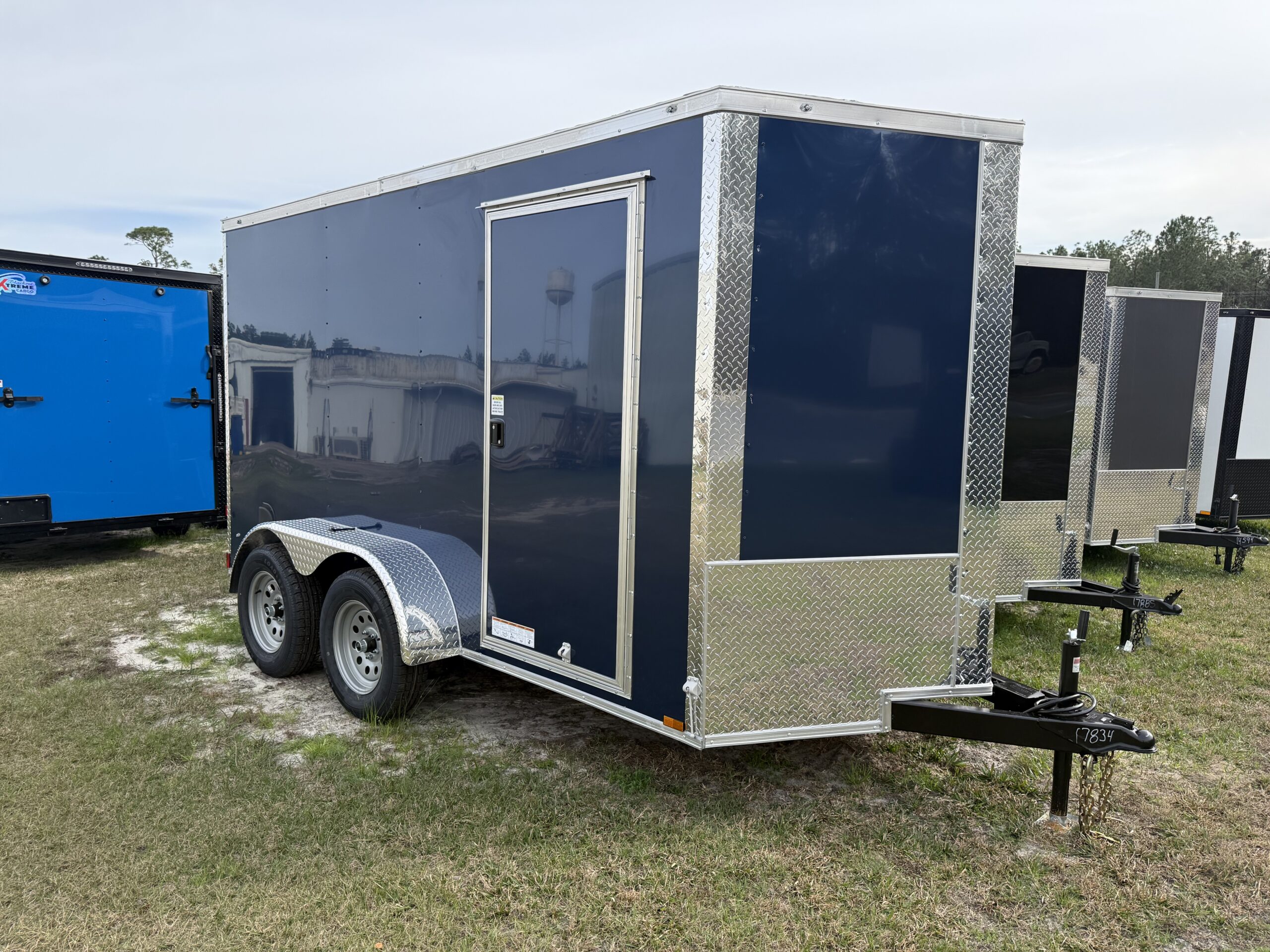 Xtreme Cargo 6x12TA Indigo Blue - Georgia Pro Customs