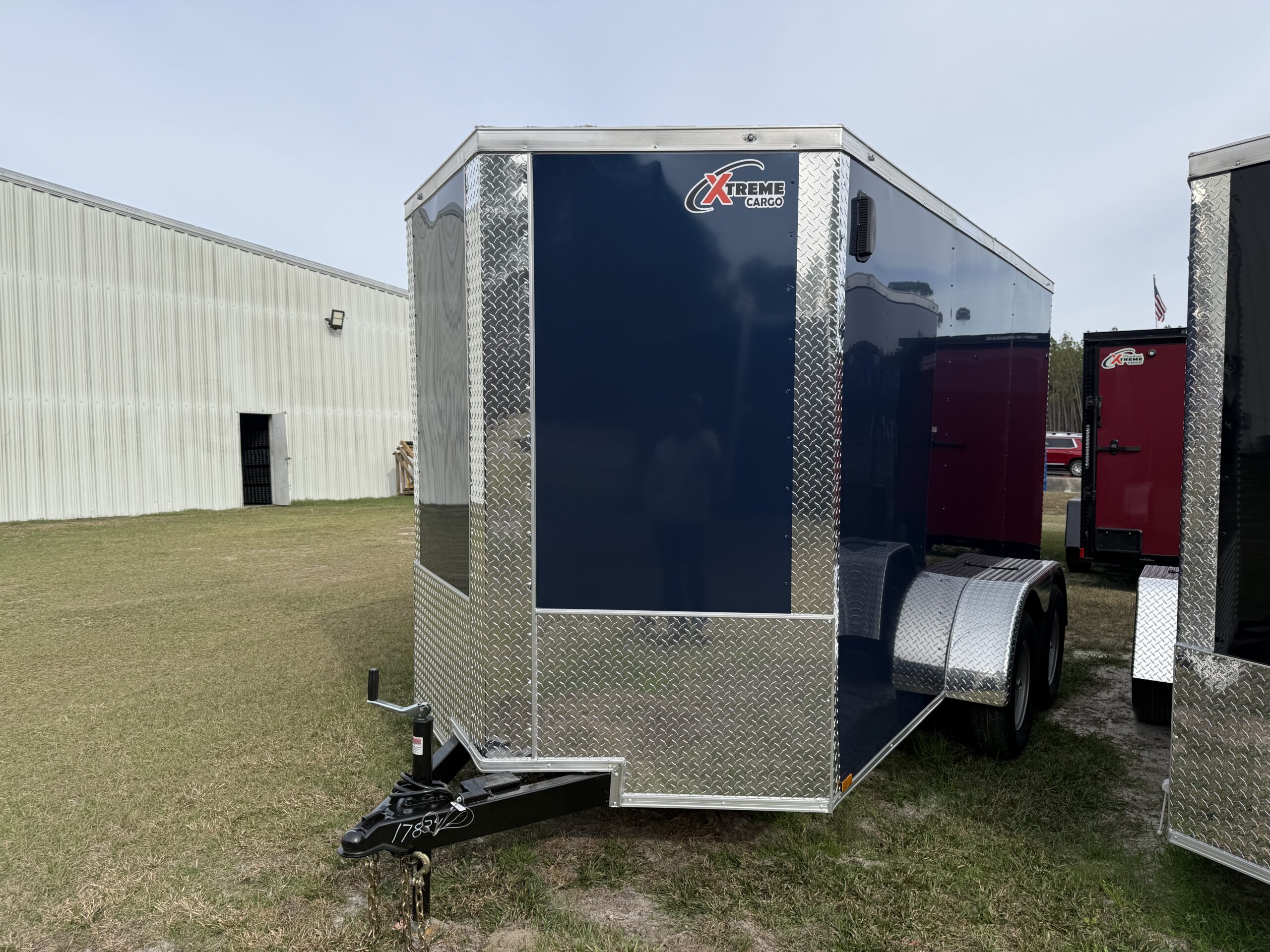 Xtreme Cargo 6x12TA Indigo Blue - Georgia Pro Customs