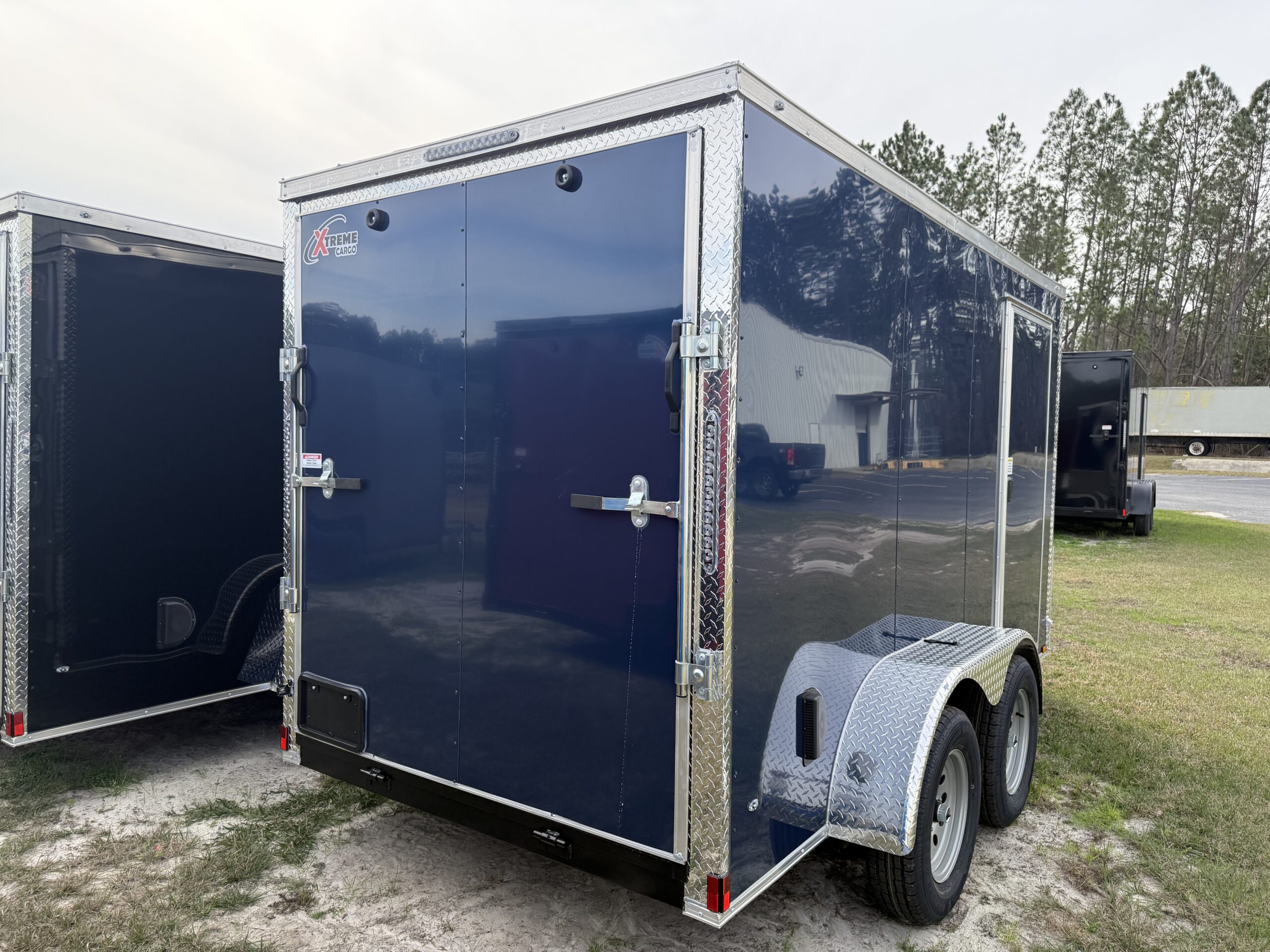 Xtreme Cargo 6x12TA Indigo Blue - Georgia Pro Customs